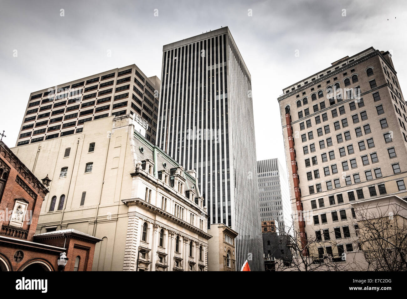Cluster of skyscrapers in downtown Baltimore, Maryland Stock Photo - Alamy
