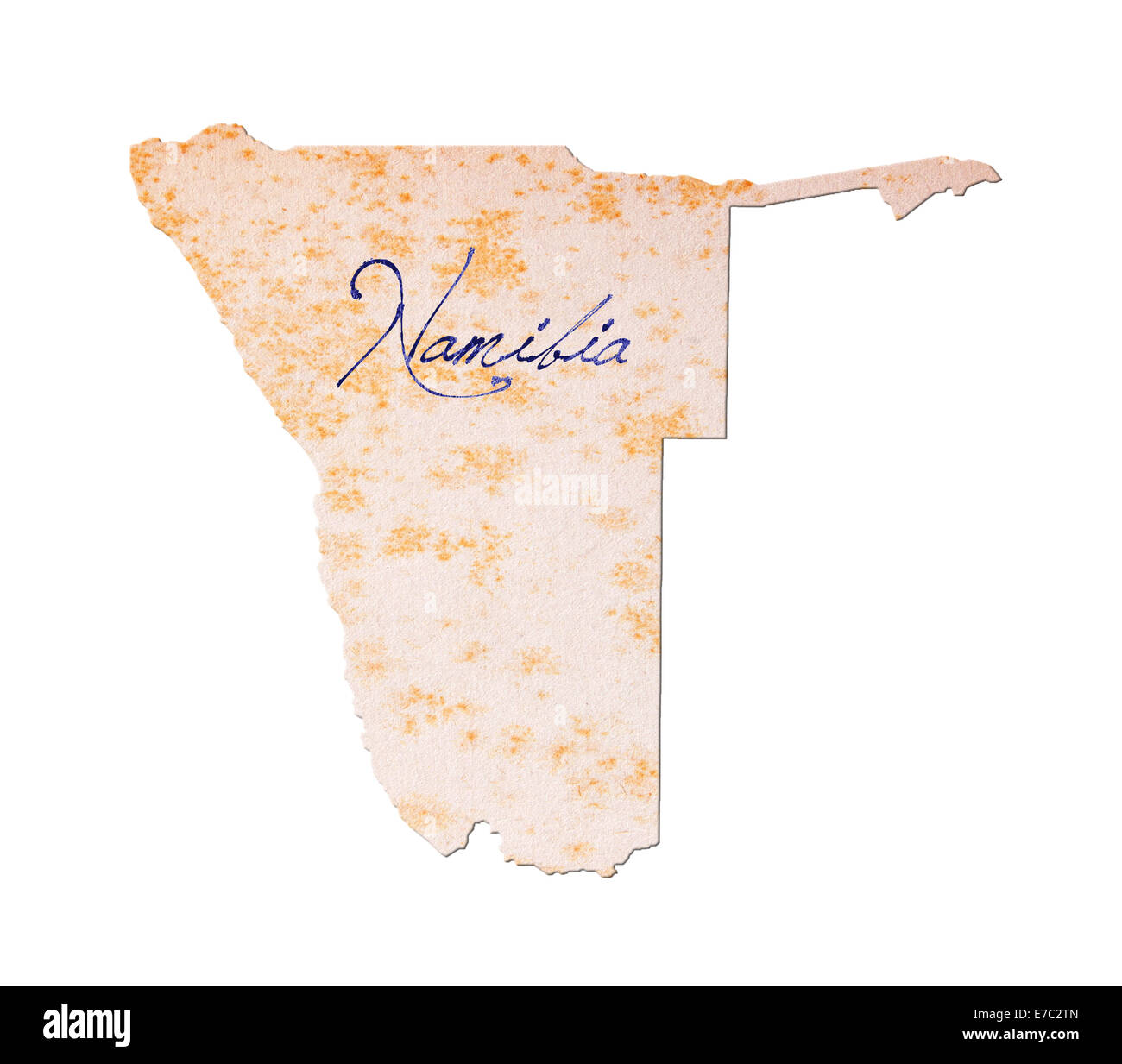 Outline map namibia hi-res stock photography and images - Alamy