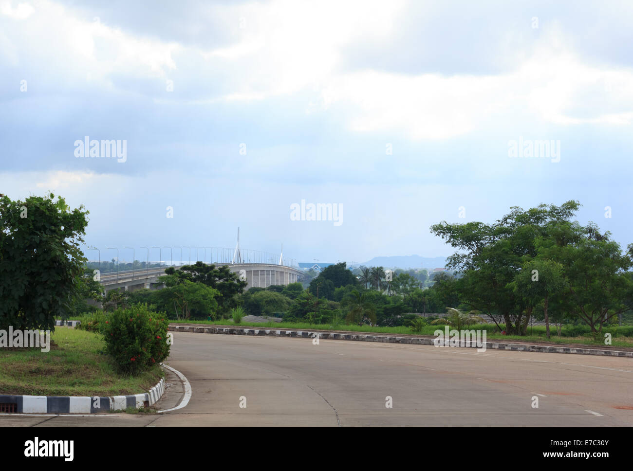Cross border road hi-res stock photography and images - Alamy