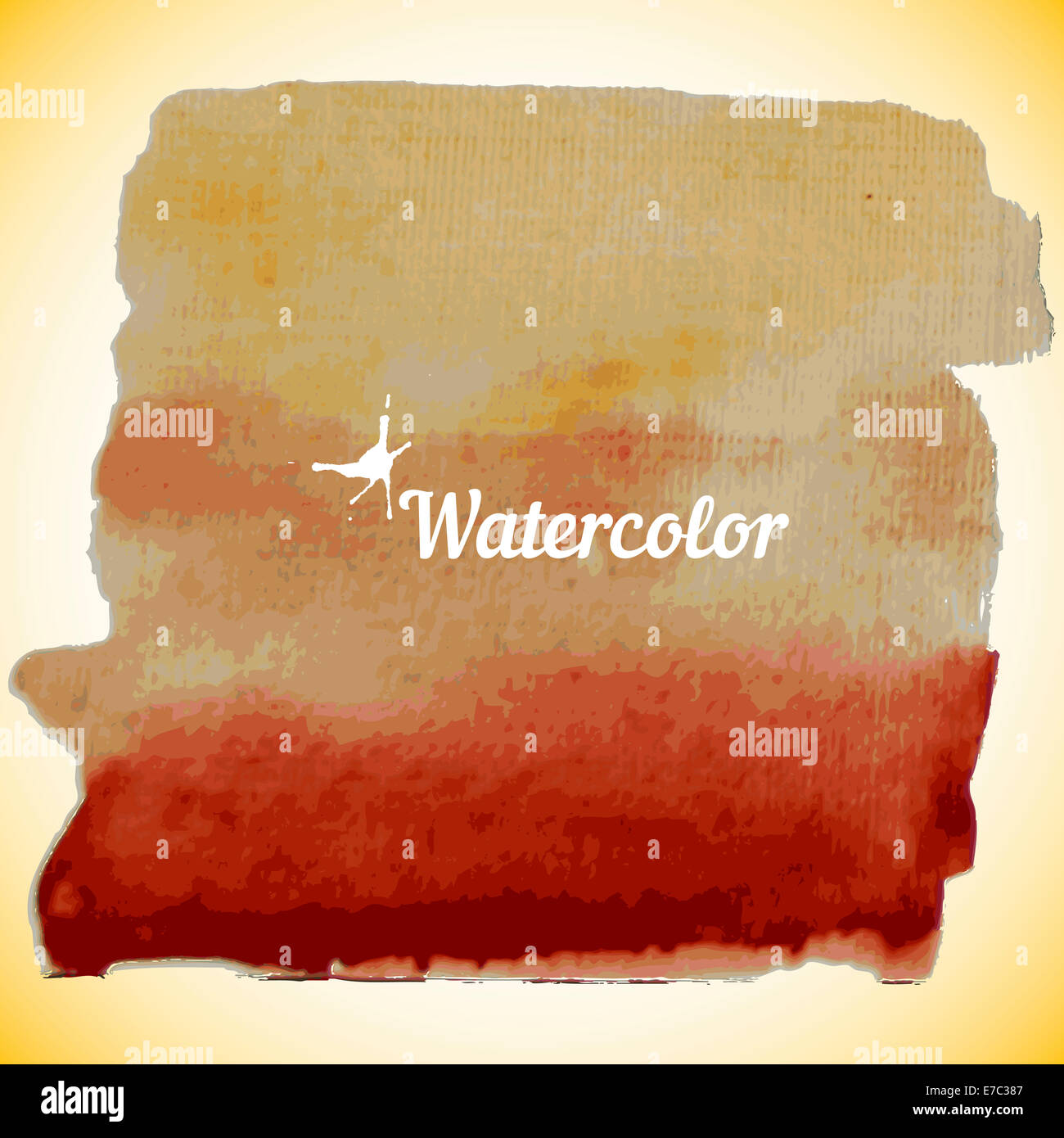Watercolor design element for the realization Stock Photo - Alamy