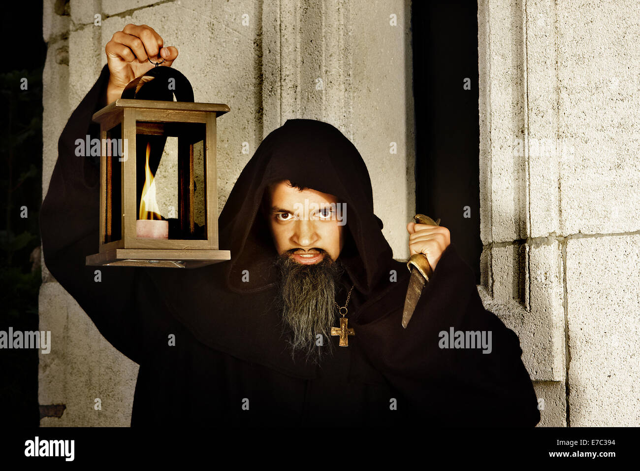 Medieval priest cape hi-res stock photography and images - Alamy