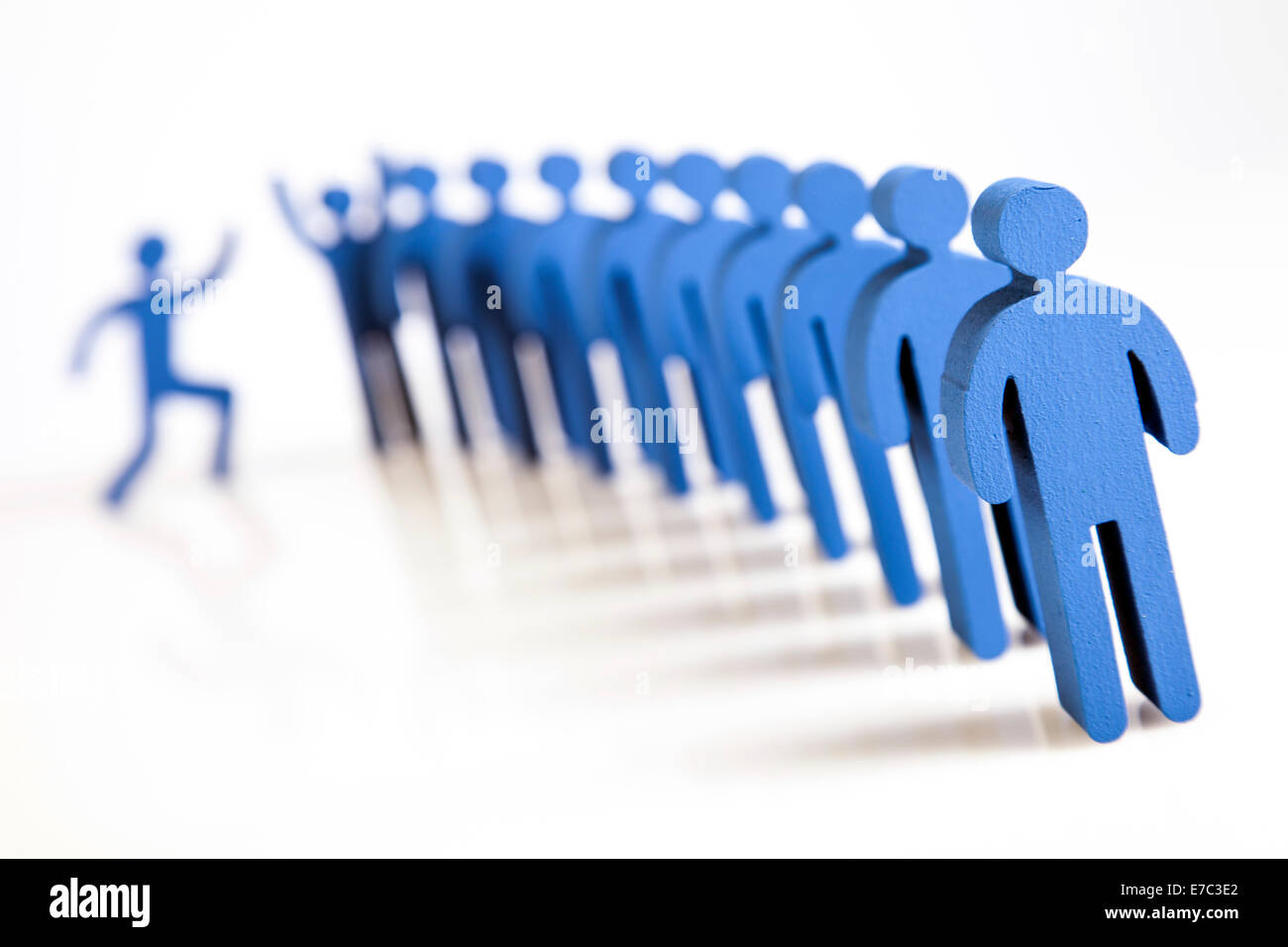 concept of teamwork, people and icons Stock Photo - Alamy