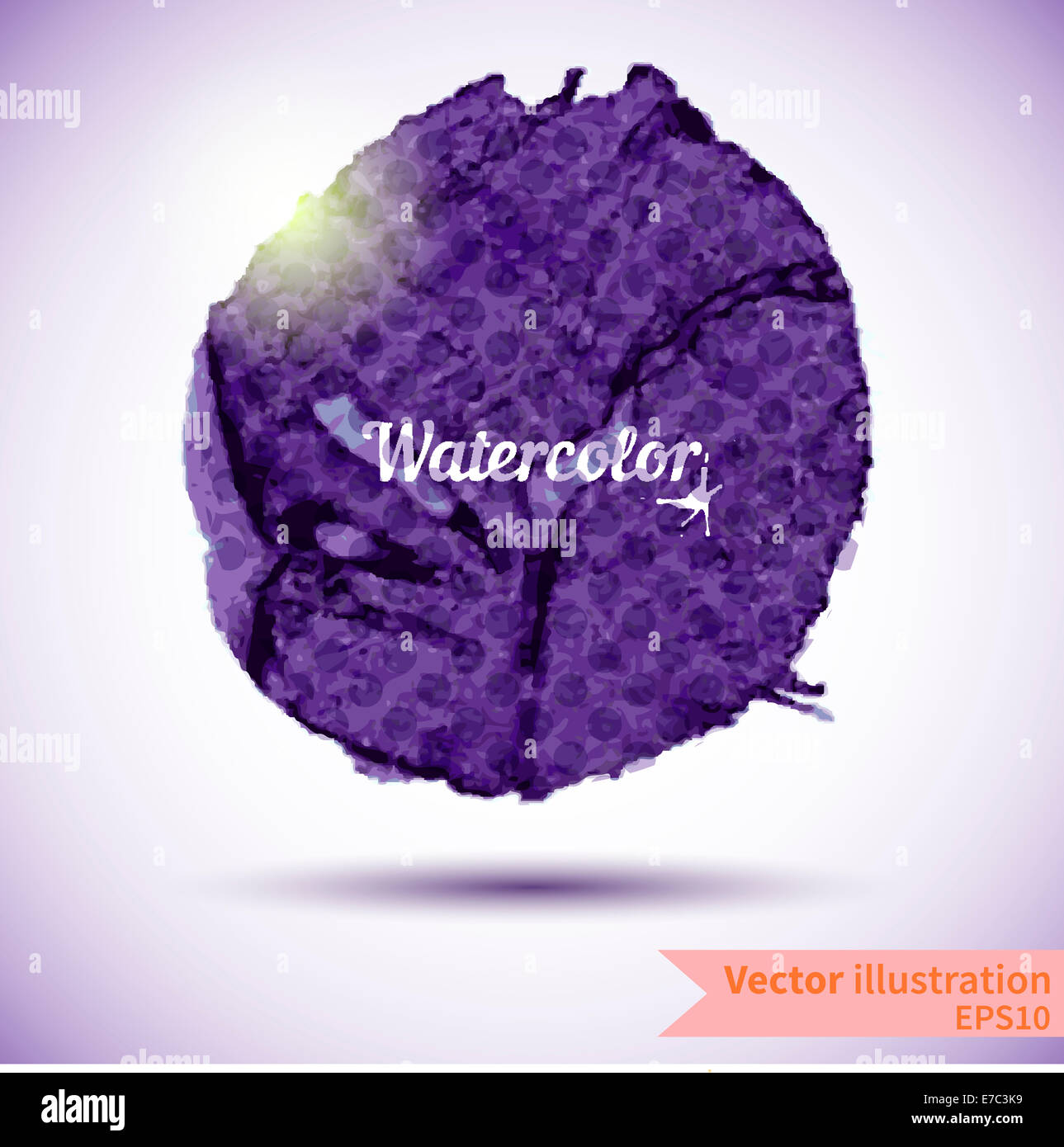 Watercolor design element for the realization Stock Photo - Alamy