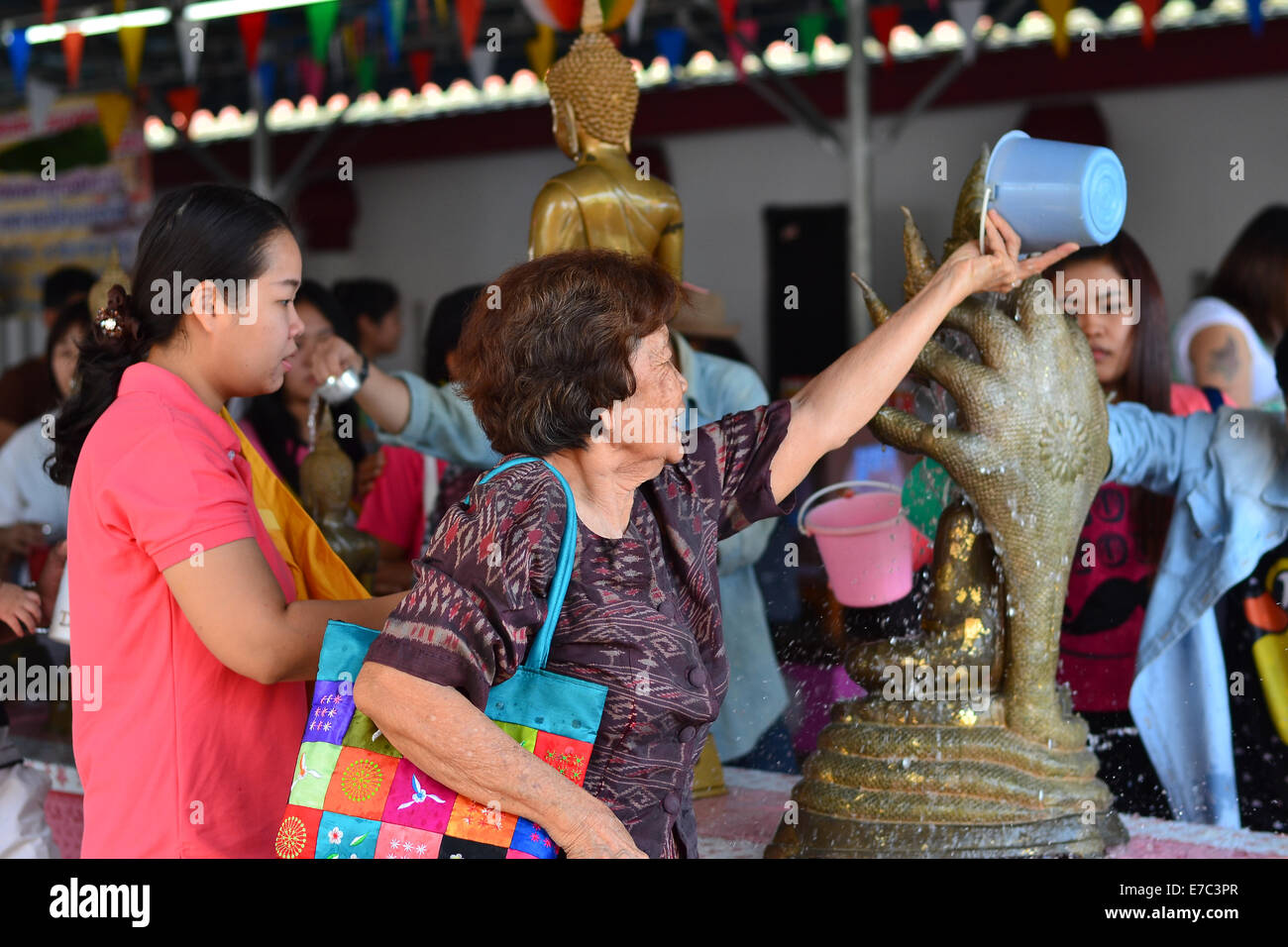 Songkran day hi-res stock photography and images - Alamy