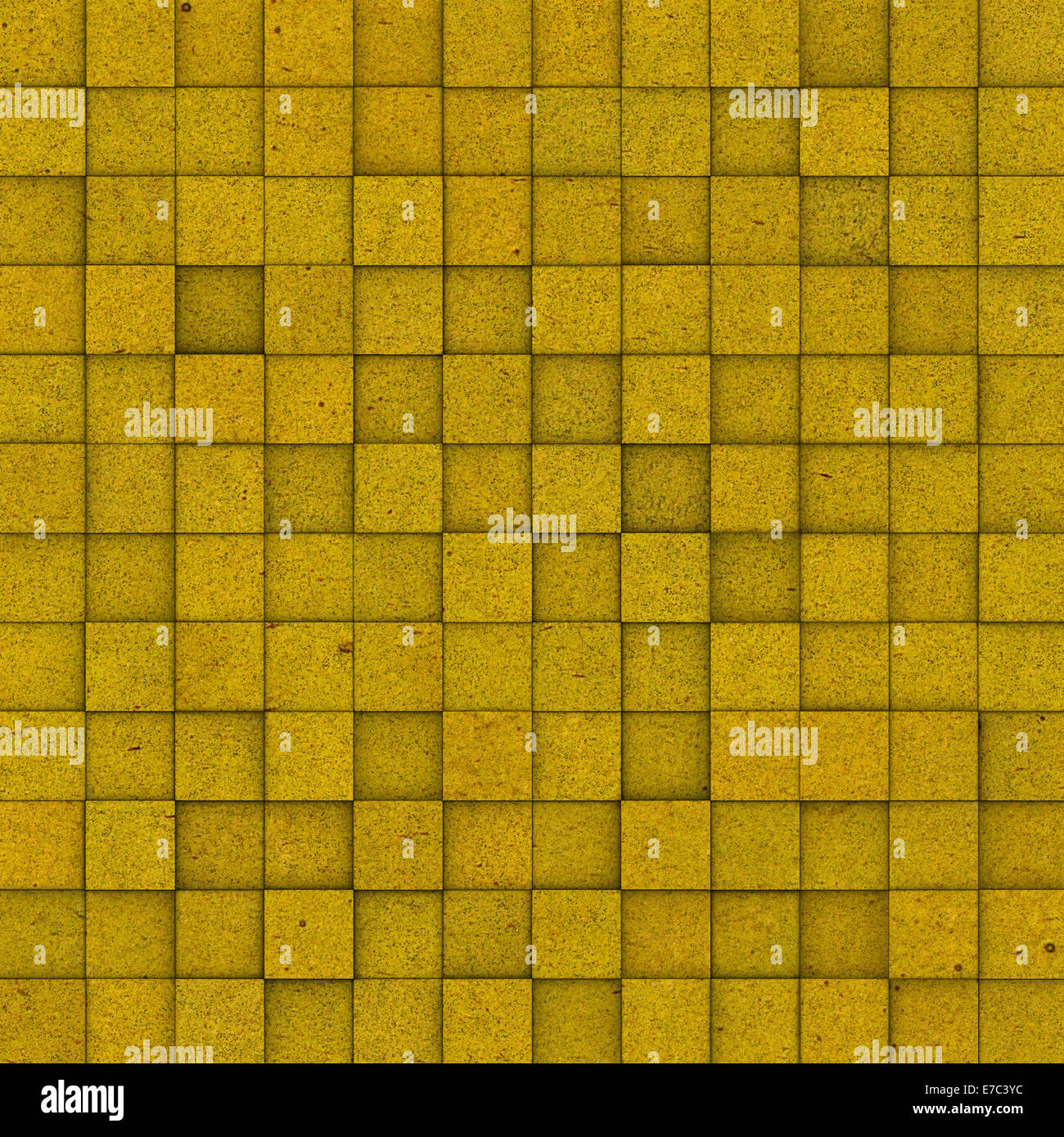 Yellow mosaic tile hi-res stock photography and images - Alamy