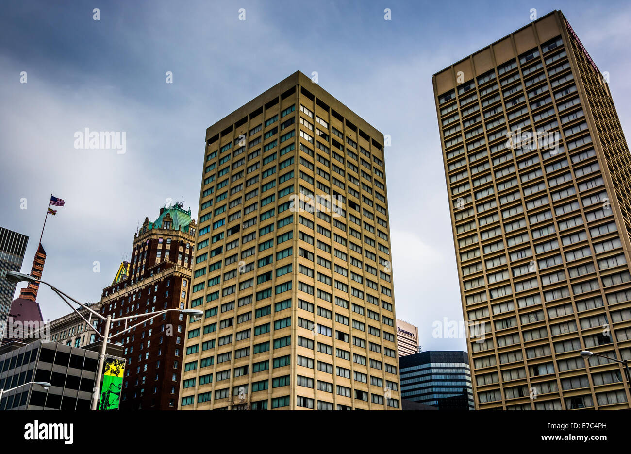 Highrises in downtown Baltimore, Maryland Stock Photo - Alamy