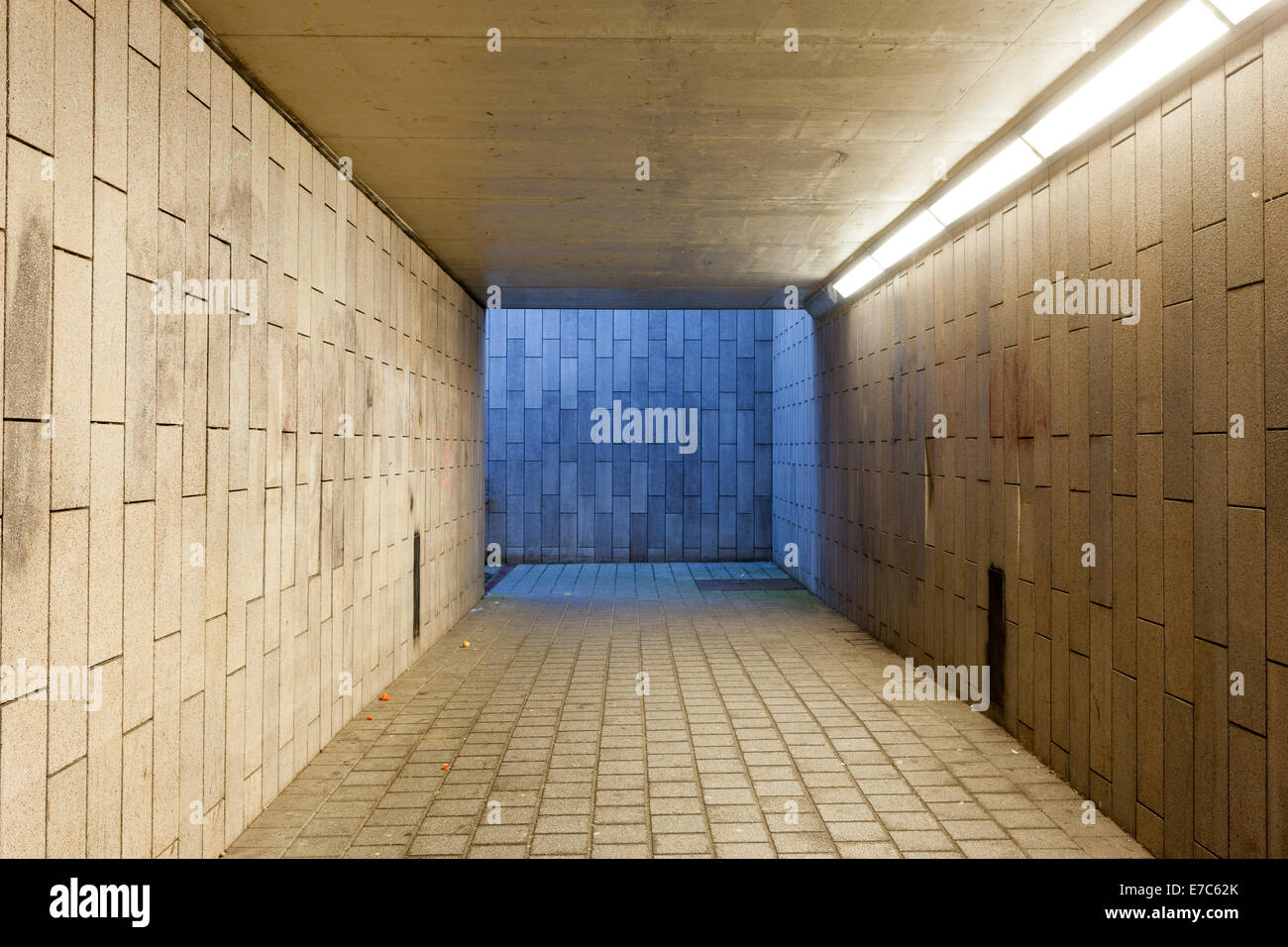 onder the train is there an Subway underpass Stock Photo - Alamy