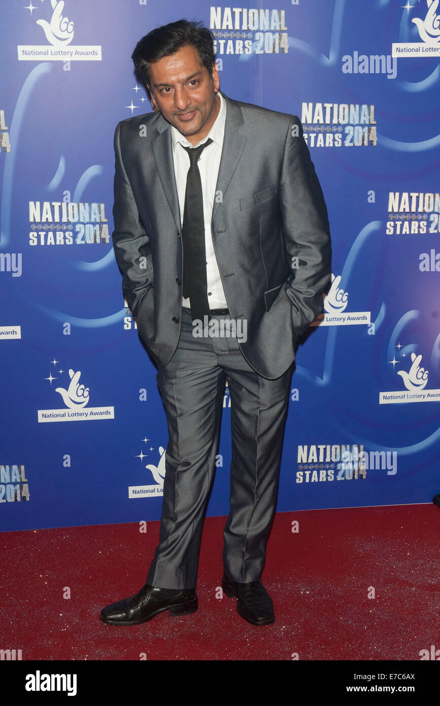 Iver Heath, UK. 12th Sep, 2014. The National Lottery Stars gala awards ...
