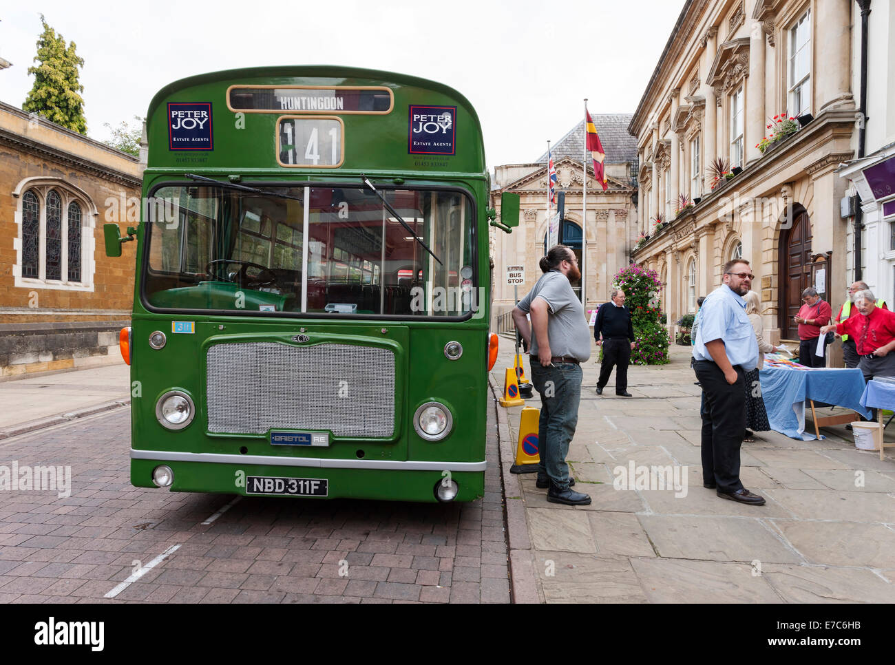 Northampton, UK. 13th Sep, 2014. Classic Heritage Buses linking ...