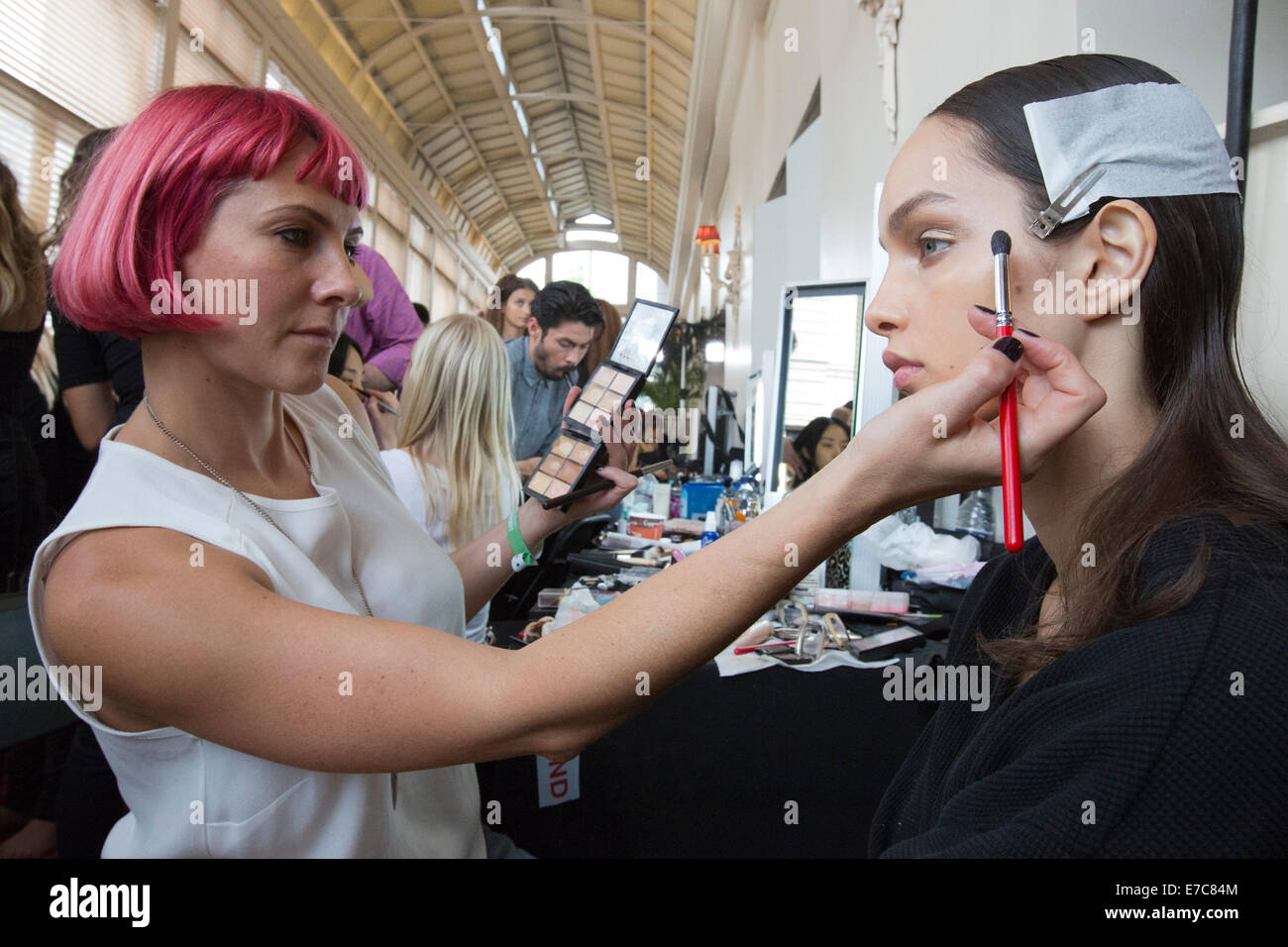 Fashion Show Backstage
