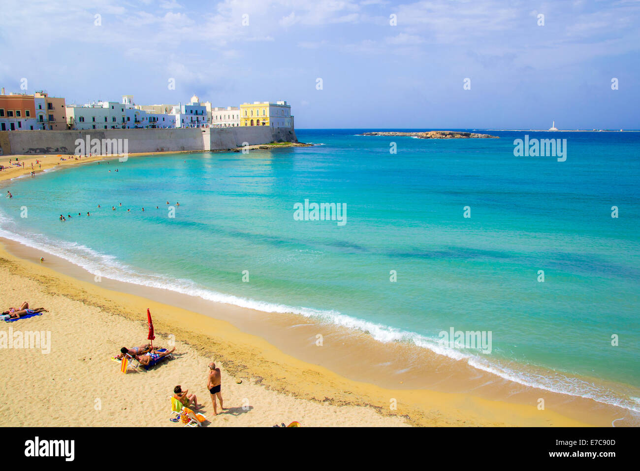 Gallipoli beach Stock Photo - Alamy