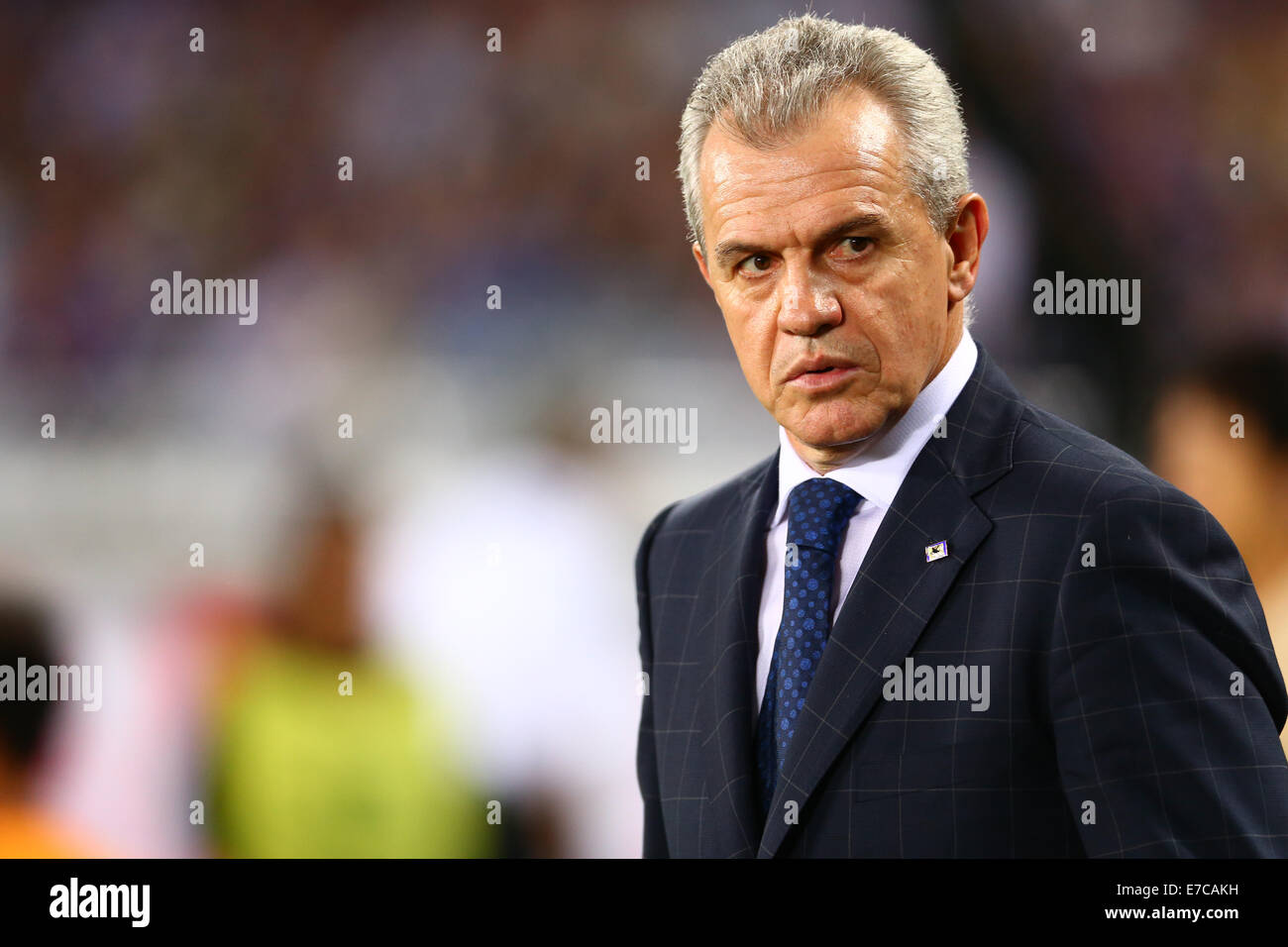 Kanagawa, Japan. 9th Sep, 2014. Javier Aguirre (JPN) Football/Soccer ...