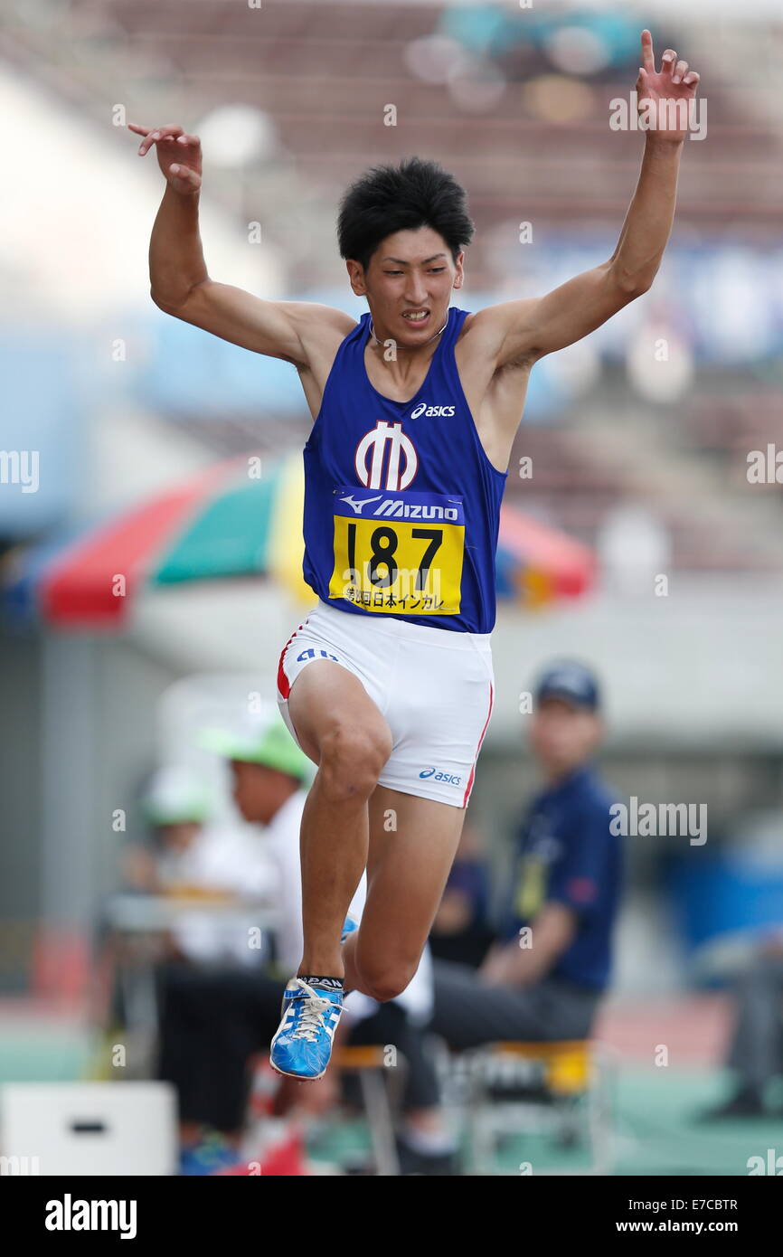 Kumagaya Sports Culture Park Athletics Stadium, Saitama, Japan. 5th Sep ...
