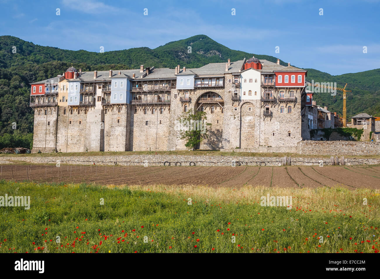 Iviron monastery athos greece hi-res stock photography and images - Alamy