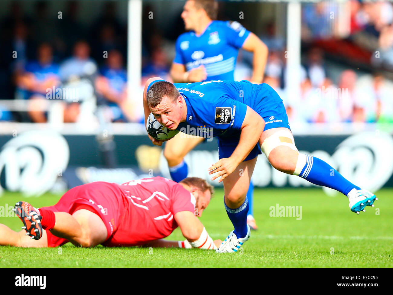 Dublin, Ireland. 13th Sep, 2014. Guinness Pro12. Leinster versus ...