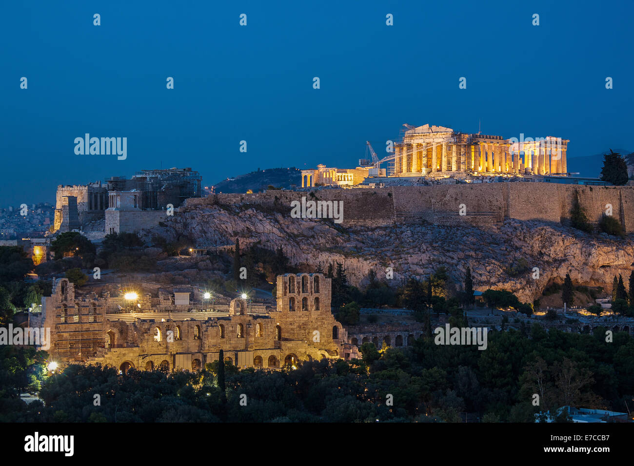 Acropolis hill walk hi-res stock photography and images - Alamy