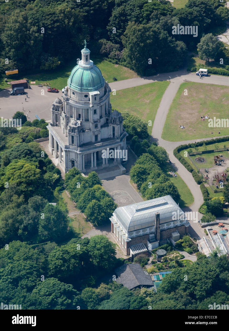 Lancaster memorial open space park freedom Stock Photo - Alamy