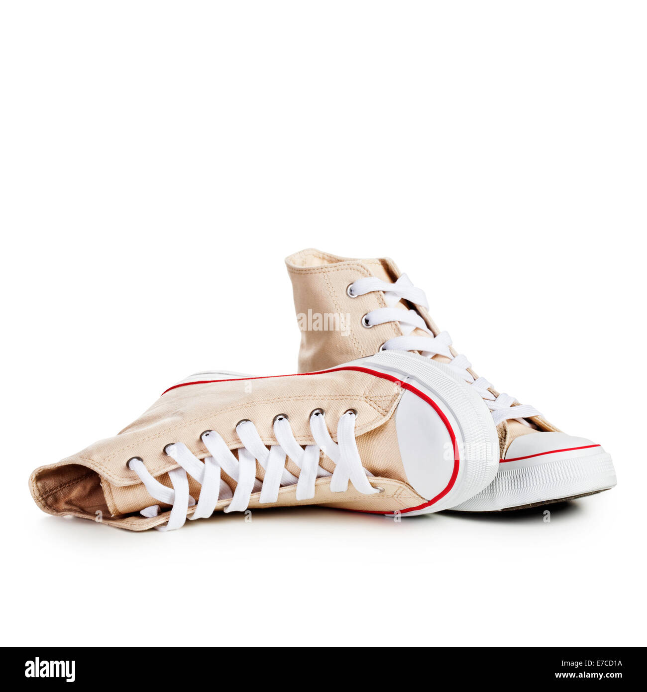 Sport shoes isolated on white background. Object with clipping path ...