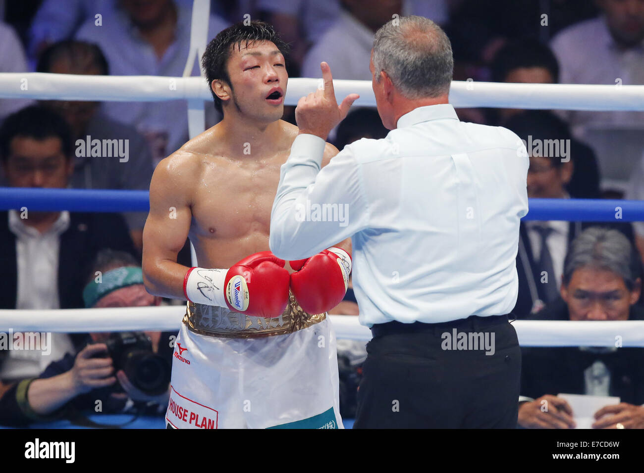 Yoyogi 2nd Gymnasium, Tokyo, Japan. 5th Sep, 2014. Akira Yaegashi (JPN ...