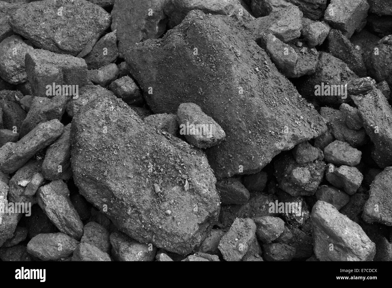 Coal mineral black cube stone background Stock Photo - Alamy
