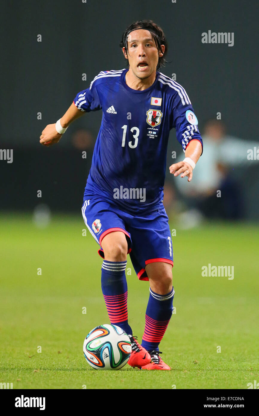 Sapporo Dome, Hokkaido, Japan. 5th Sep, 2014. Hajime Hosogai (JPN ...
