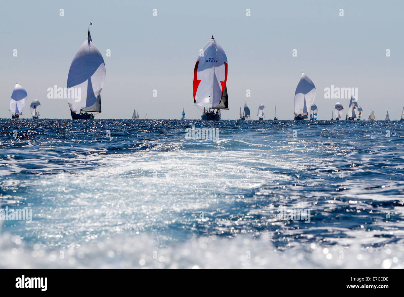 Vintage racing boats hi-res stock photography and images - Alamy