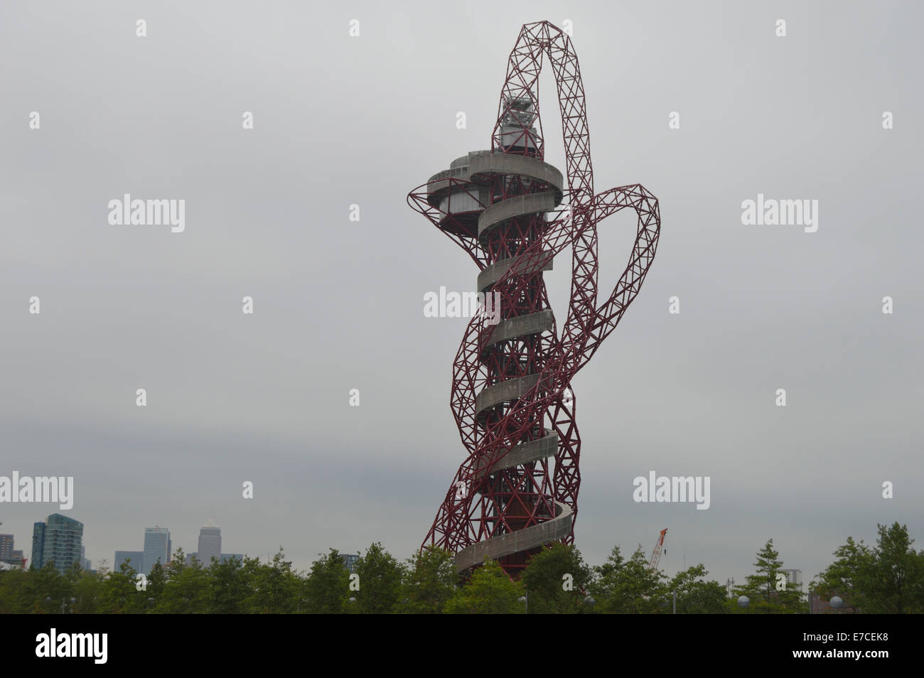 The Orbit tower situated in the Olympic Park at Stratford London Stock ...