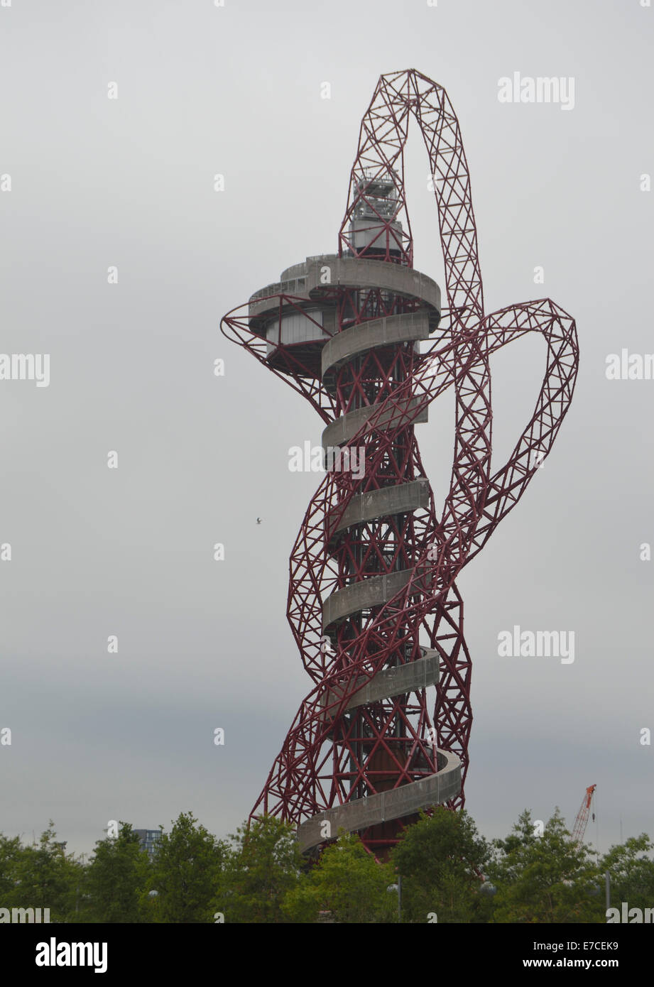 Orbit Tower at Stratford Olympic park, where the Invictus games are ...