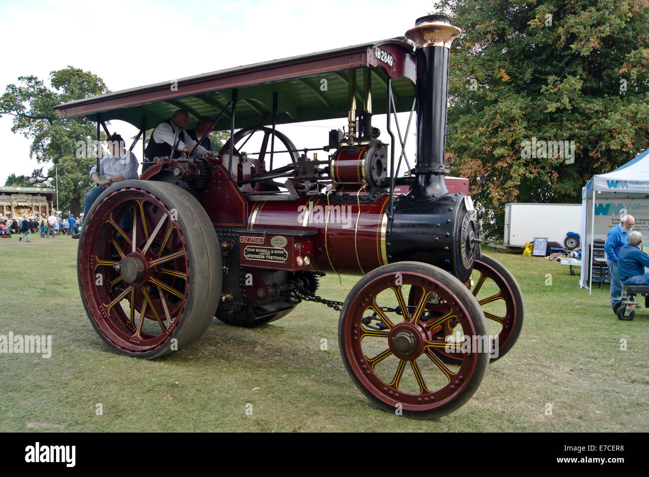 Burrell traction engine hi-res stock photography and images - Alamy