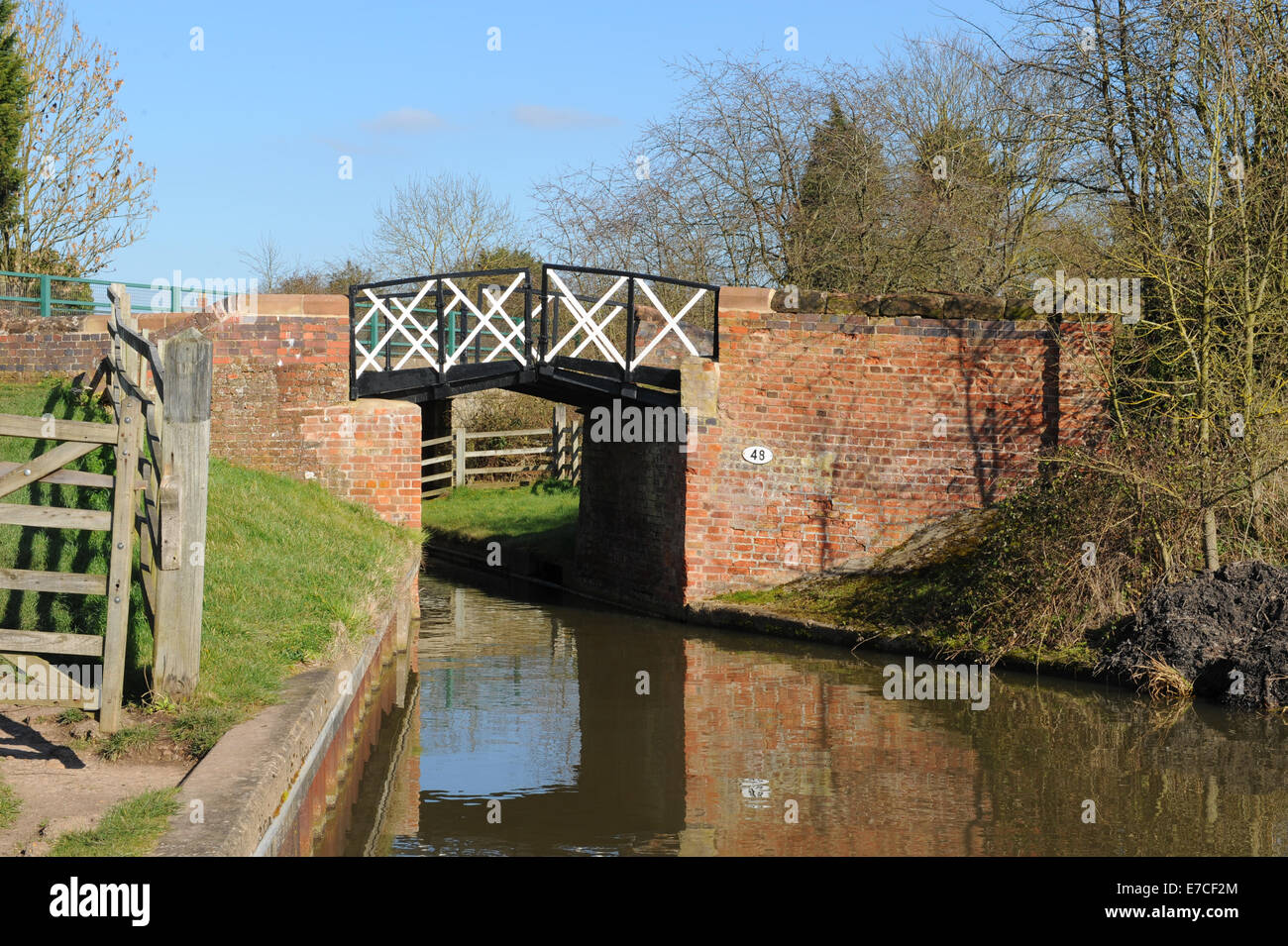 Split Bridges on the Stratford upon Avon Canal near Wooton Wawen ...