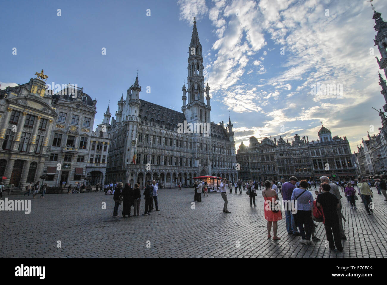 Brussels grand place day hi-res stock photography and images - Alamy
