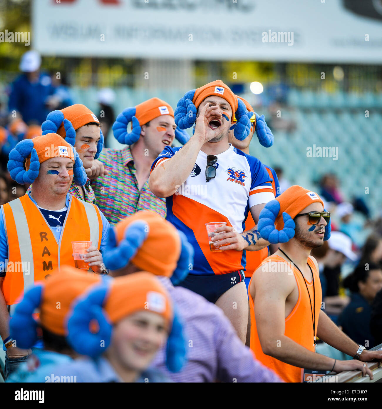 Sydney, Australia. 13th September, 2014. Greater Sydney Rams 'Horned ...