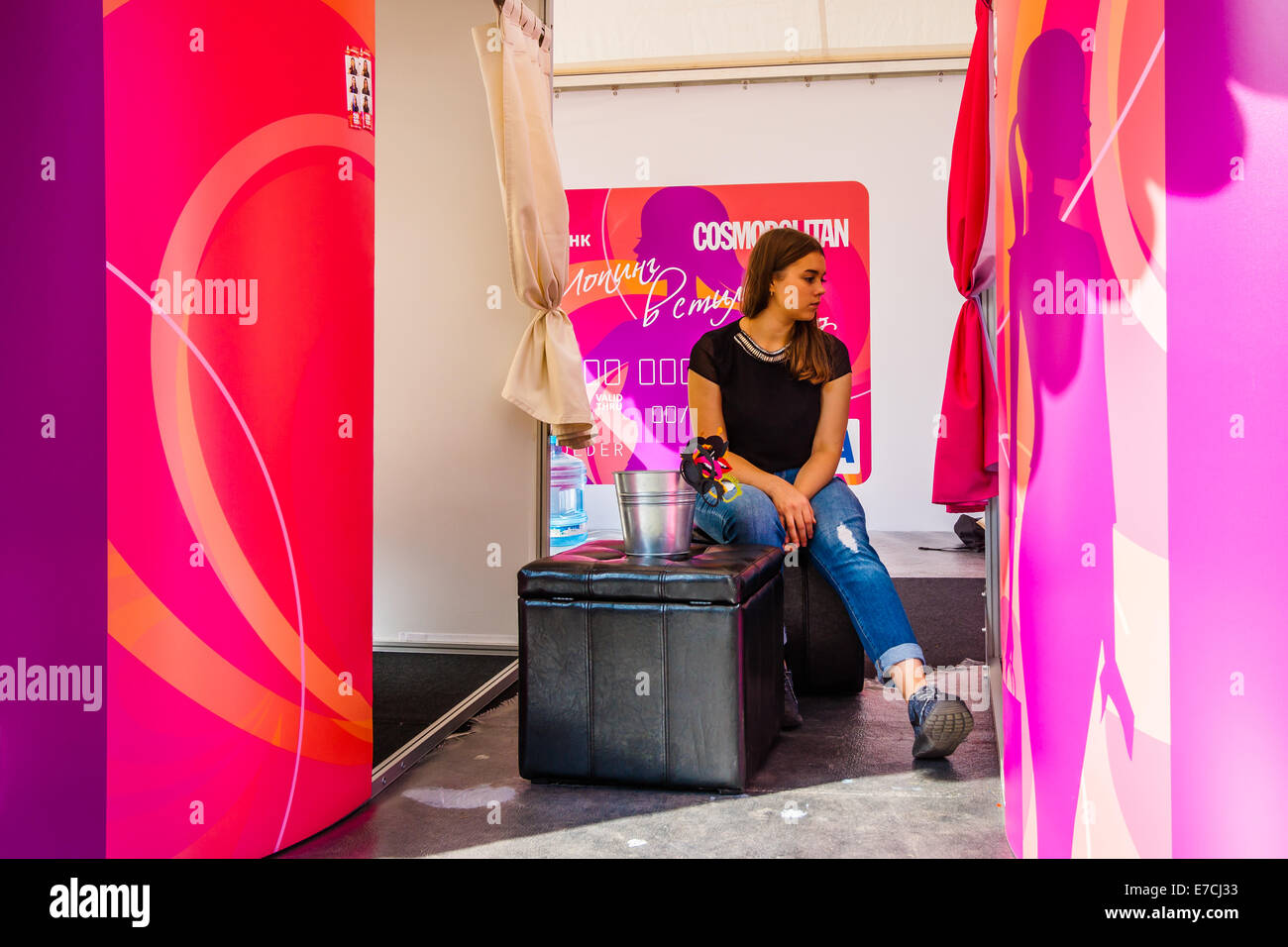 Moscow, Russia. 13th September, 2014. Cosmopolitan the well-known women ...