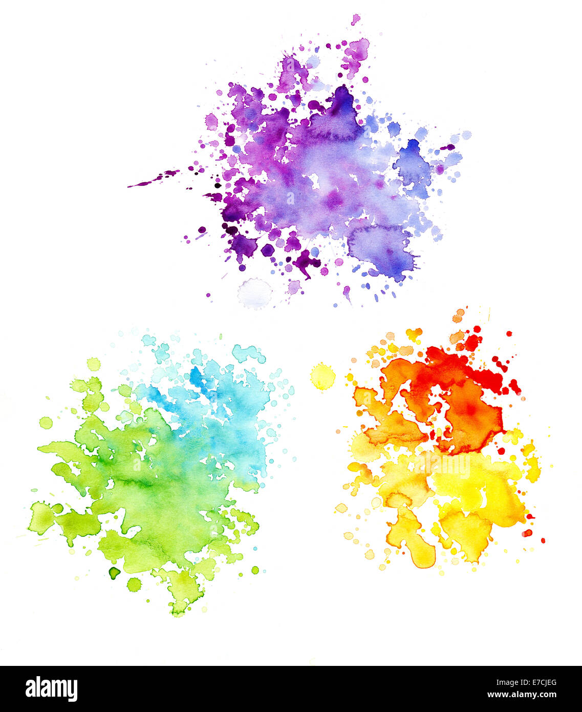 Color vivid paint ink drops hi-res stock photography and images - Alamy