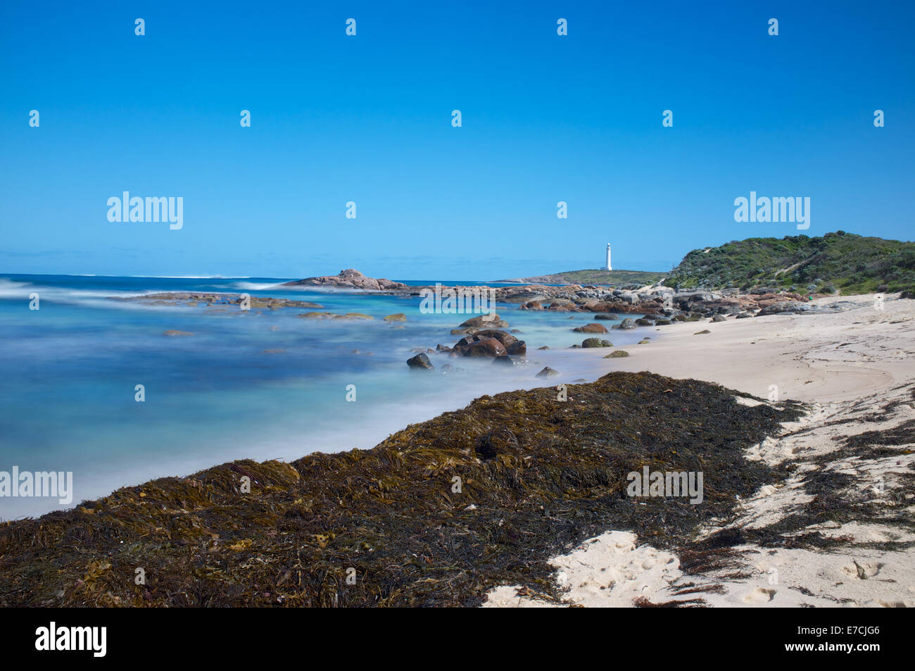 The Cape Leeuwin Lighthouse is a lighthouse located on the headland of ...