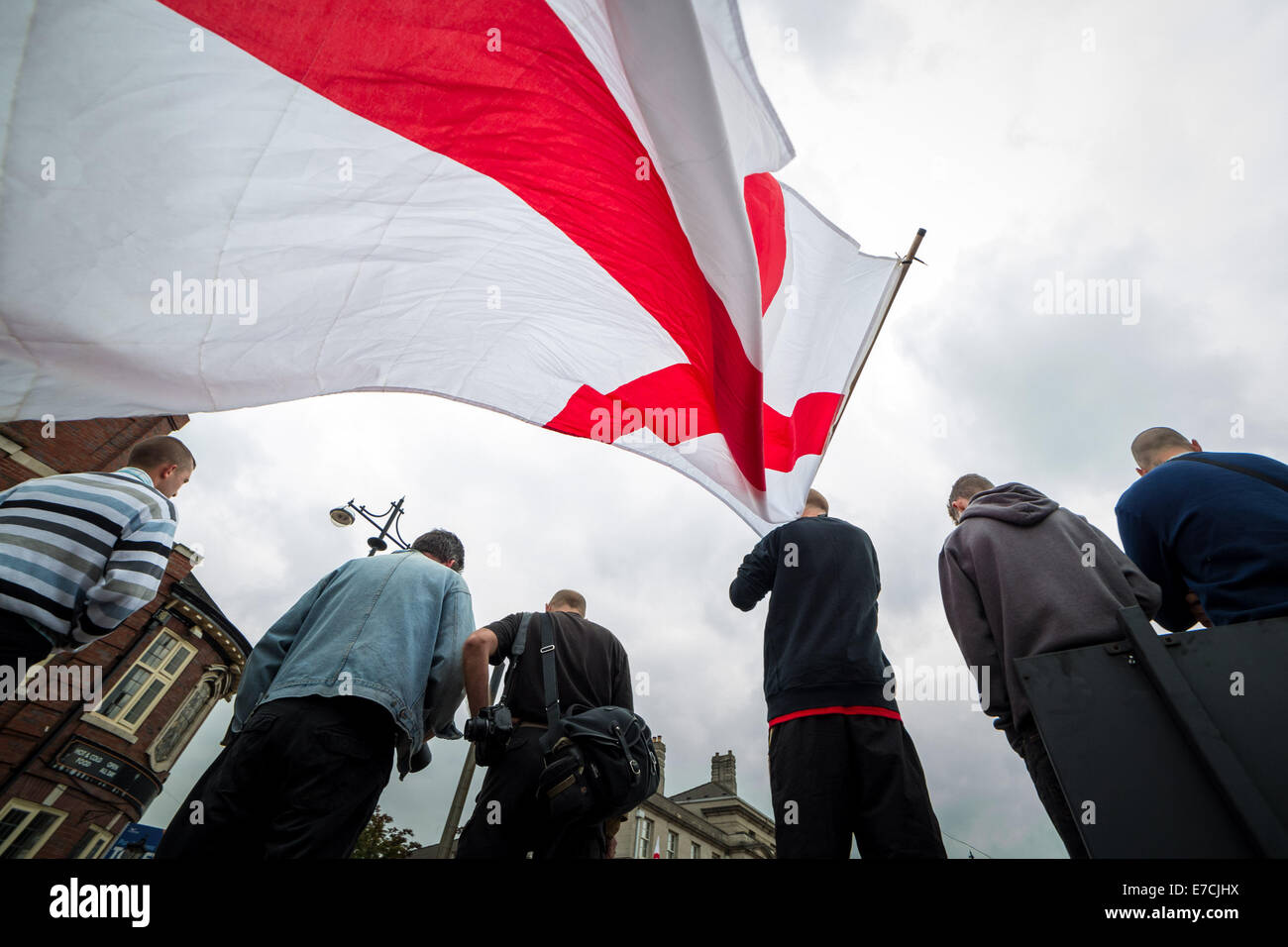 London, UK. 13th Sept, 2014. English Defence League Mass Protest in ...