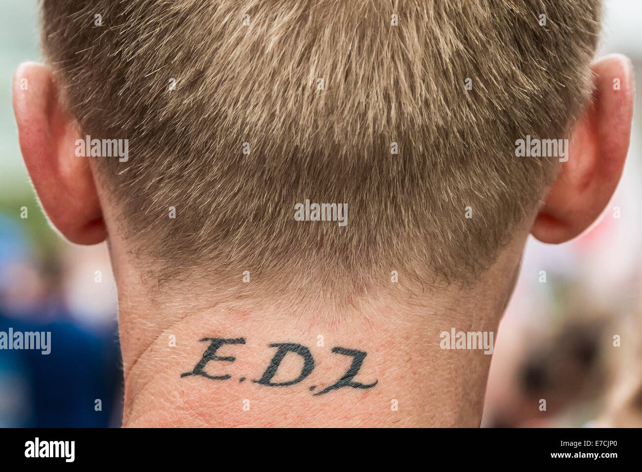 London, UK. 13th Sept, 2014. English Defence League Mass Protest in ...