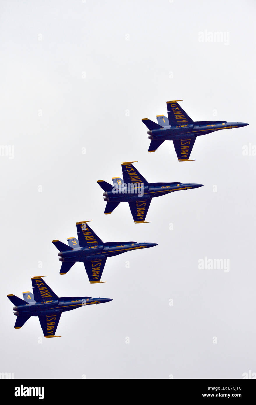 Baltimore, USA. 13th Sep, 2014. The U.S. Navy's Blue Angels aerobatic ...