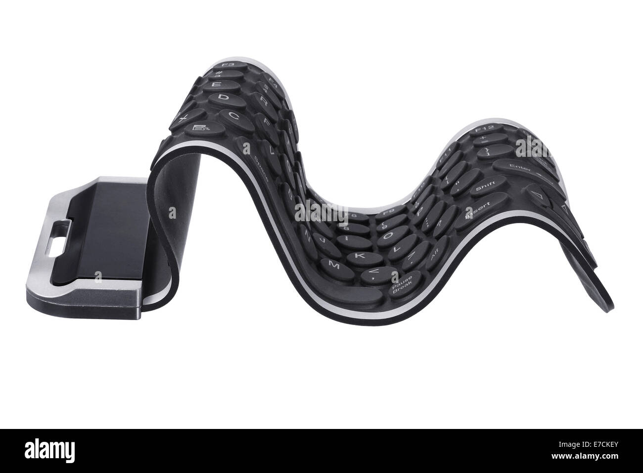 Flexible Computer Keyboard Stock Photo - Alamy