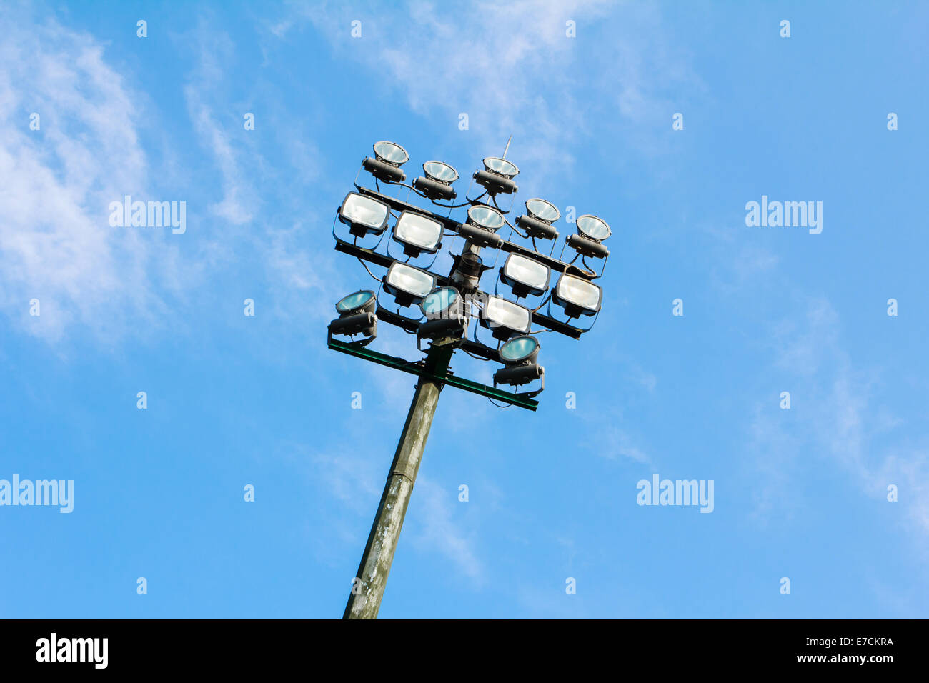 Tall stadium light tower hi-res stock photography and images - Alamy