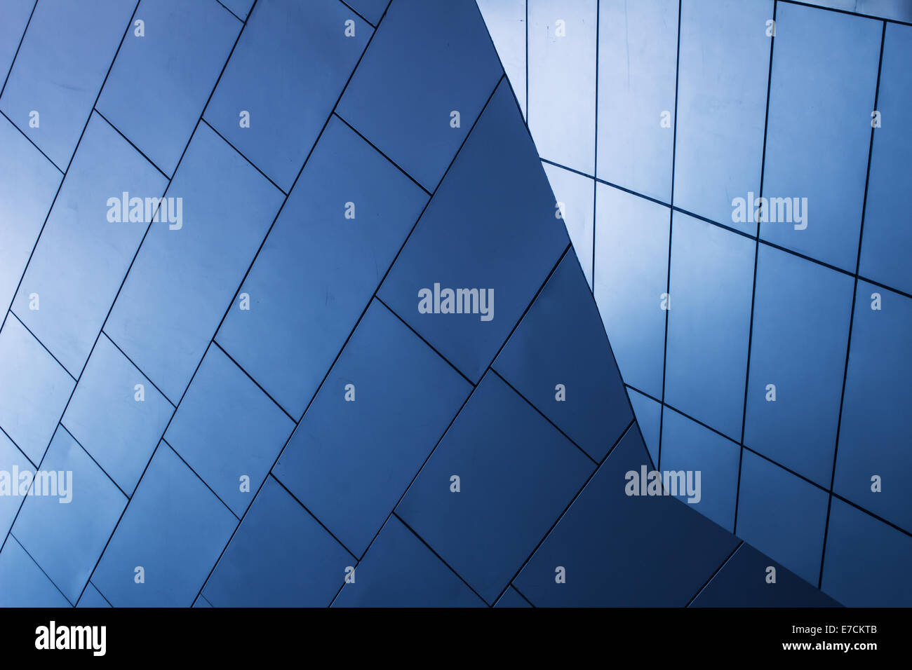Blue metal wall hi-res stock photography and images - Alamy