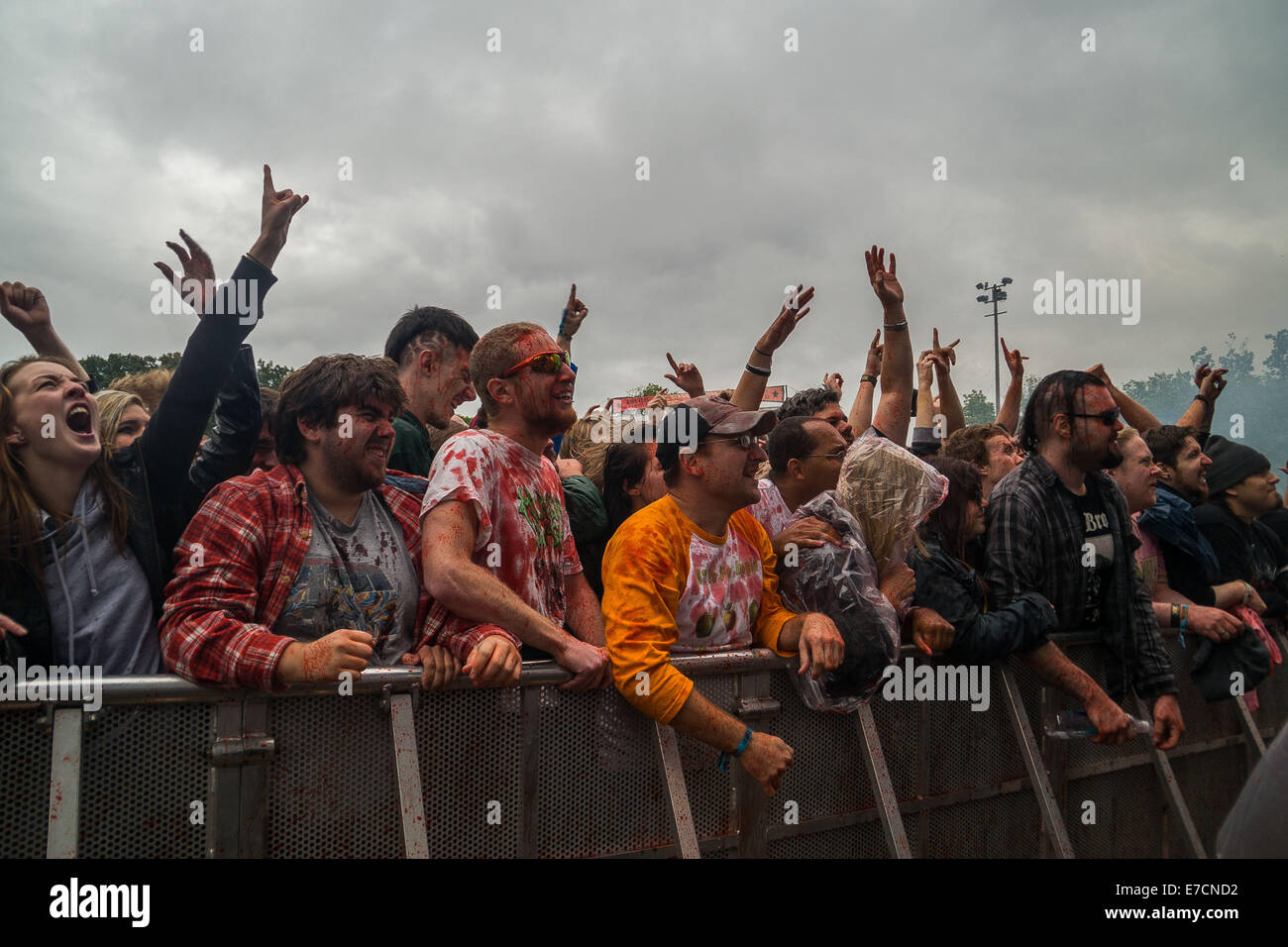 Chicago, IL, USA. 12th Sep, 2014. The band GWAR performs at Riot Fest ...