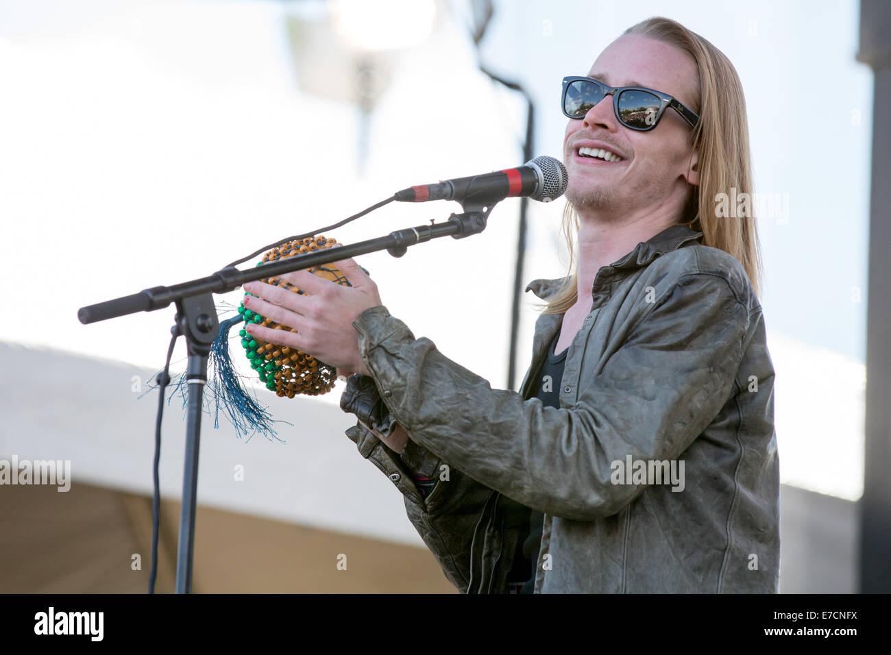 Chicago, Illinois, USA. 13th Sep, 2014. MACAULAY CULKIN of the band The ...