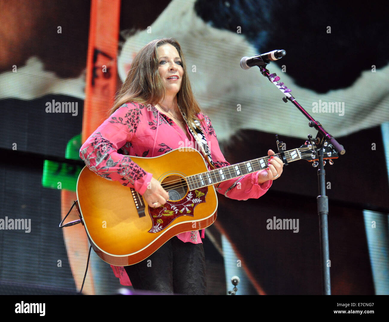Raleigh, North Carolina, USA. 13th Sep, 2014. Singer CARLENE CARTER ...