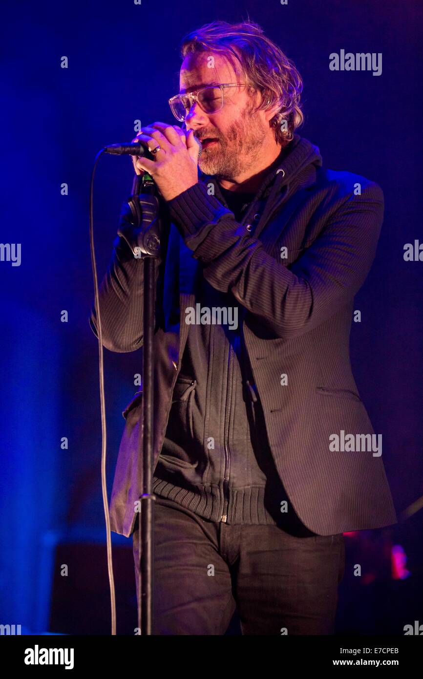 Chicago, Illinois, USA. 13th Sep, 2014. Singer MATT BERNINGER of the ...