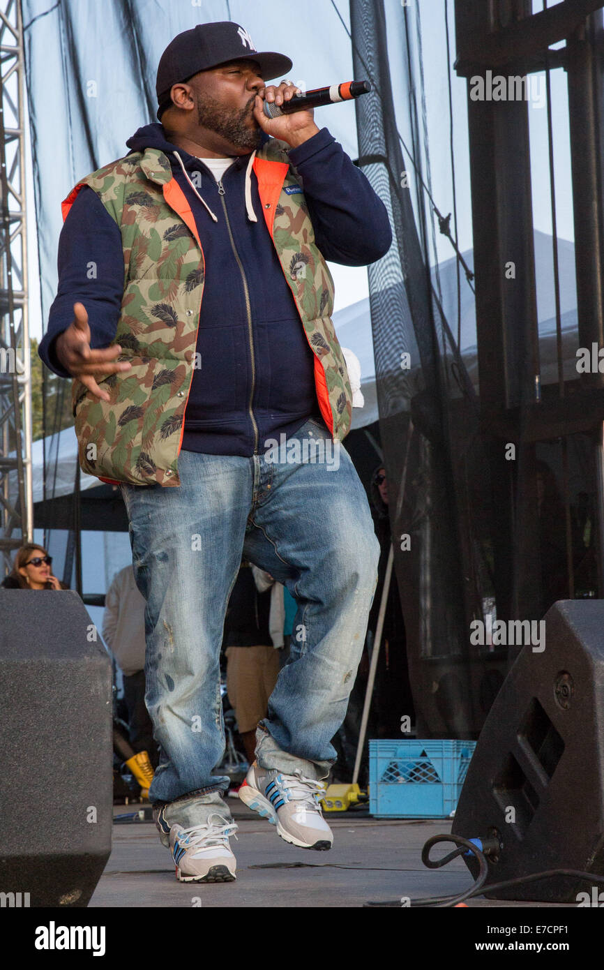Chicago, Illinois, USA. 13th Sep, 2014. Rapper COREY WOODS (aka RAEKWON ...