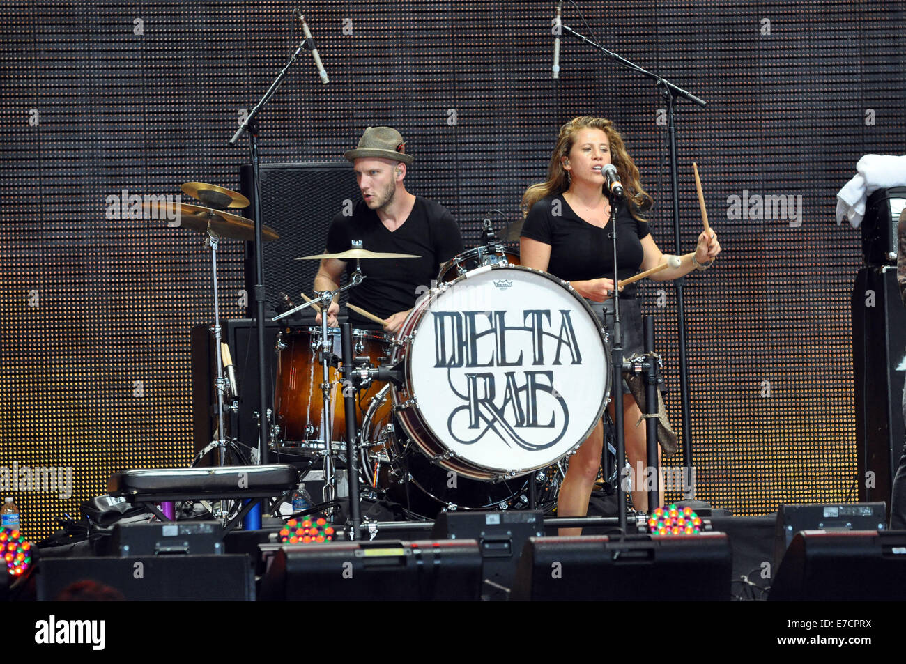 Raleigh, North Carolina, USA. 13th Sep, 2014. Singer ELIZABETH HOPKINS ...