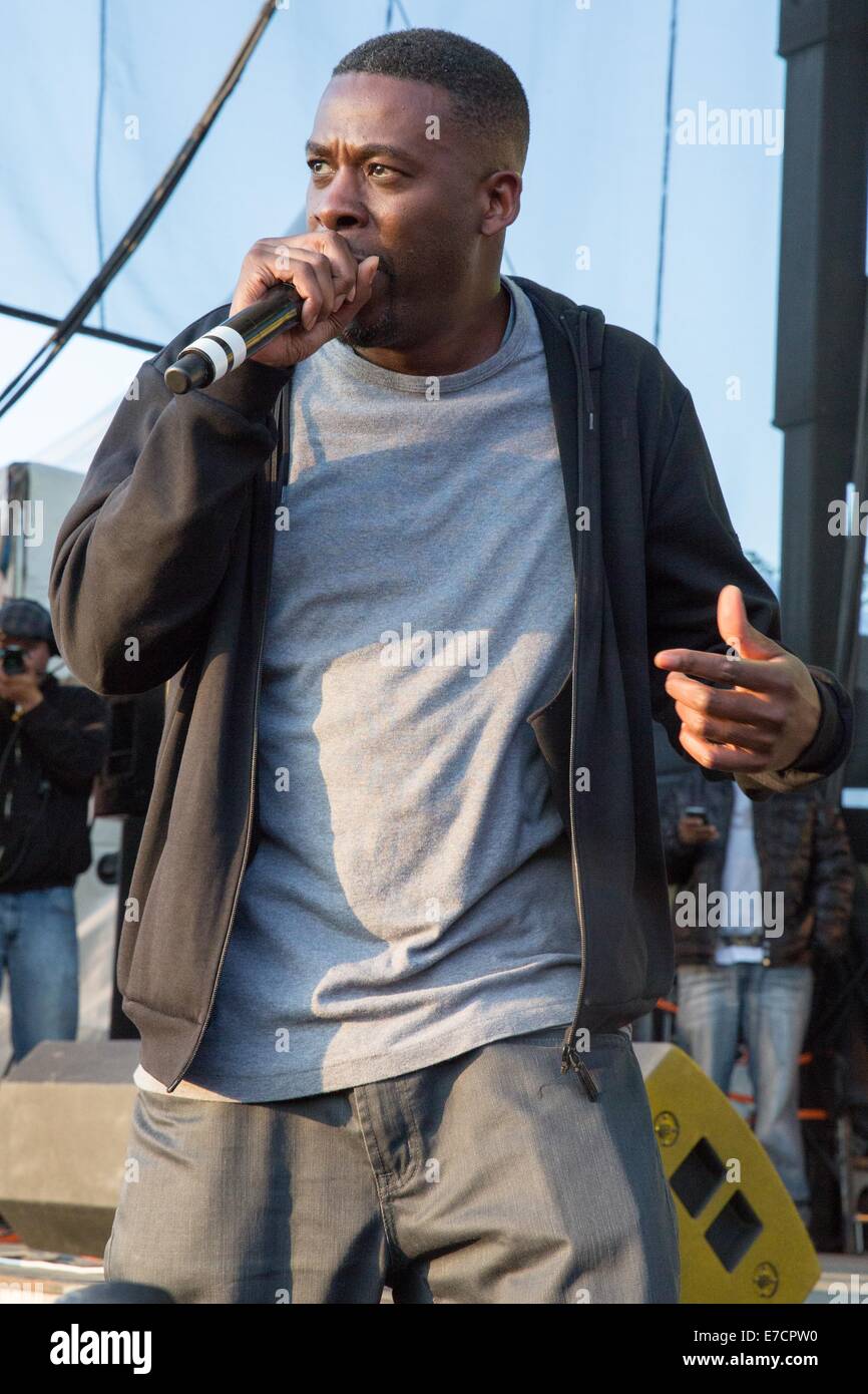 Chicago, Illinois, USA. 13th Sep, 2014. Rapper GARY GRICE (aka GZA) of ...