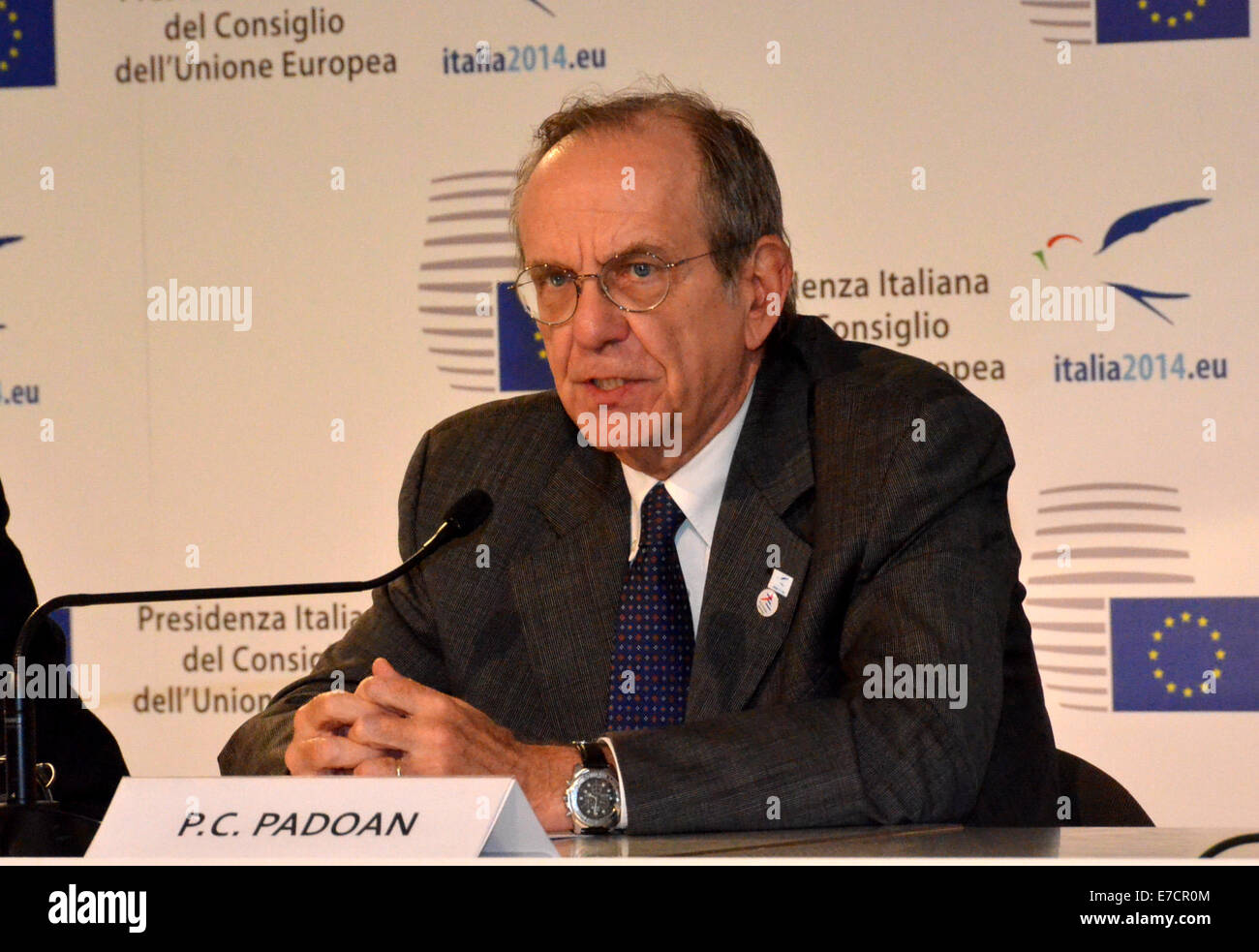 Pier Carlo Padoan High Resolution Stock Photography and Images - Alamy