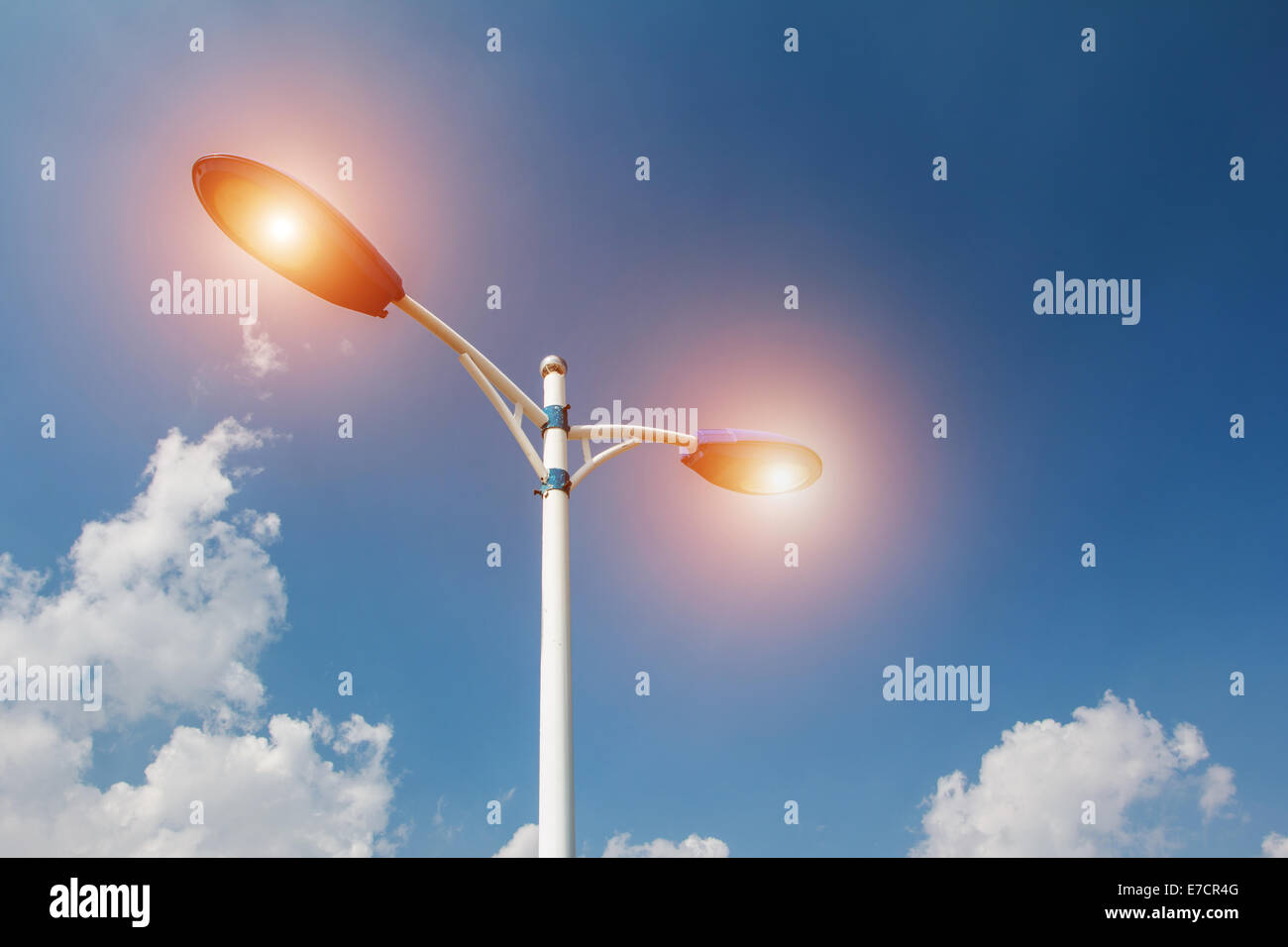 Street lamp in the day Stock Photo - Alamy